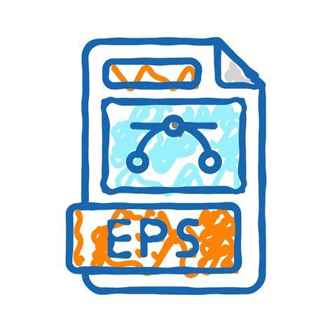 Eps File Format Document Icon Doodle Illustration 62459087 Vector Art