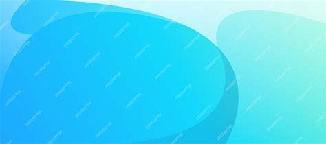 파란색의 밝은 그라데이션 배경 무료 벡터