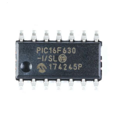 original authentic patch pic16f630 i sl soic 14 microcontroller 8 bit