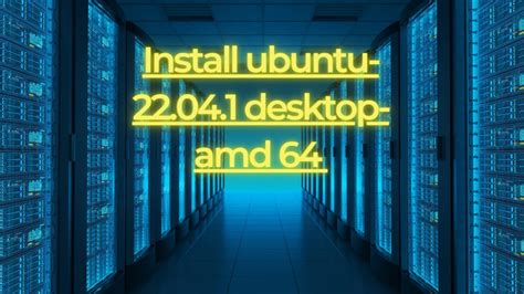 Install Ubuntu 22 04 1 Desktop Amd64 Youtube