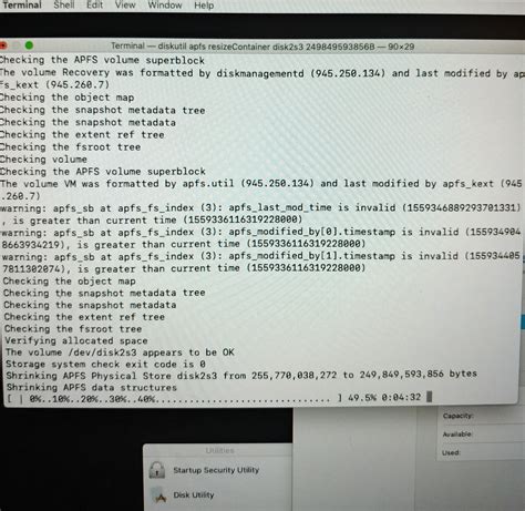 using apfs features to migrate from a larger disk to a smaller one