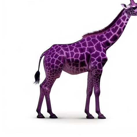 84 000 Purple Giraffe Pictures