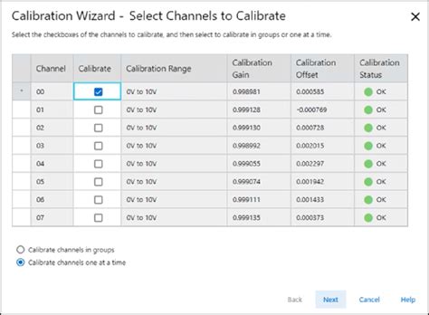 Calibration Procedure