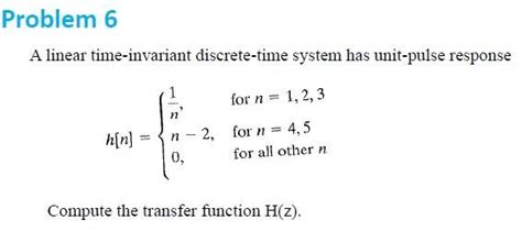 Solved Course Linear Systems Signals And Systems Please Chegg Com