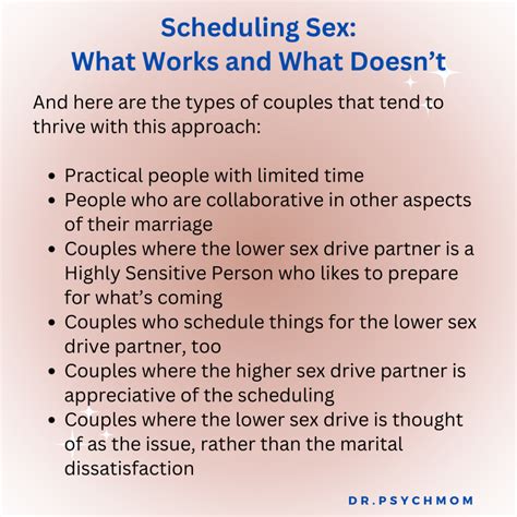 scheduling sex what works and what doesn t dr psych mom