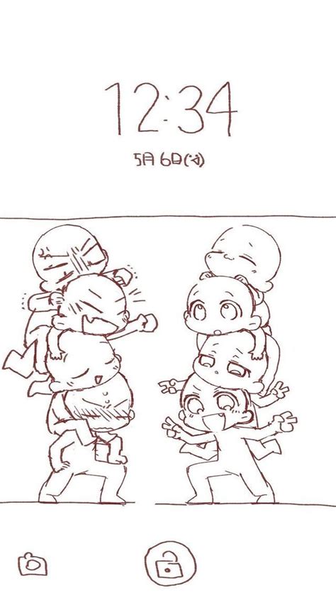 Référence Chibi Sketches Art Reference Figure Drawing Reference