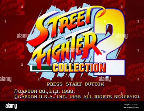 Street Fighter Collection 2 - Sony Playstation 1 PS1 PSX - Editorial ...