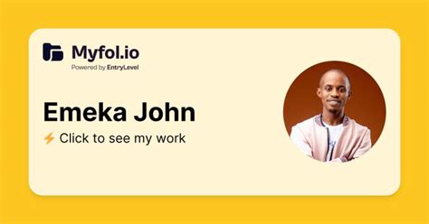 John Emeka On Linkedin Emekas Portfolio 1 Project And Counting