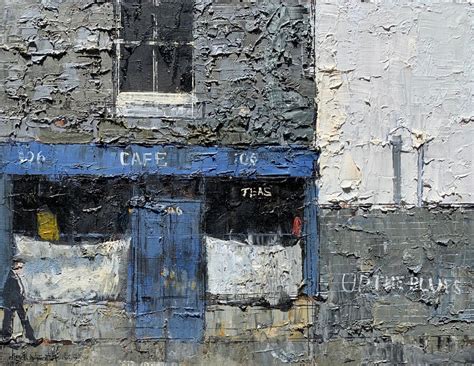 Hagger Brian 1935 2006 Café Up The Blues Trent Art