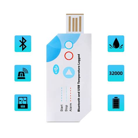 Usb Temperature Data Logger Disposable Rh Temp Dat Grandado