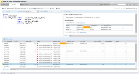 如何调优sql Server数据库包含exists子查询的sql语句（一）？ 珠海图思科软件有限公司