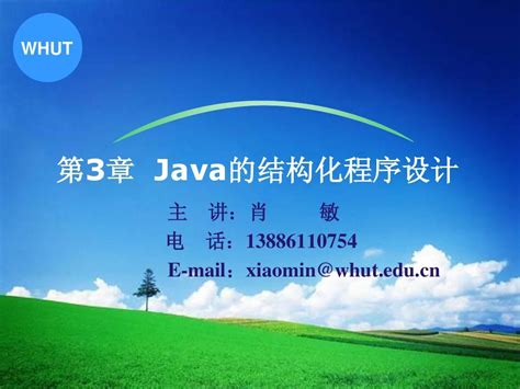 第三章 java的结构化程序设计 word文档在线阅读与下载 无忧文档