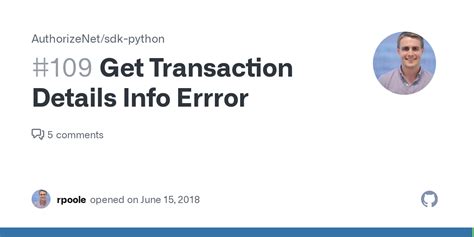 Get Transaction Details Info Errror Issue 109 AuthorizeNet Sdk
