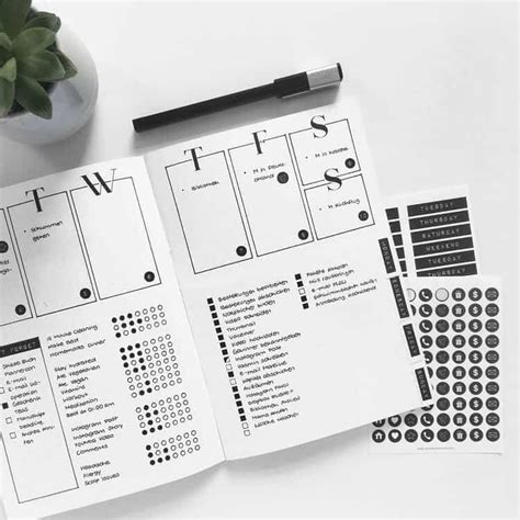 65 Minimalist Bullet Journal Ideas To Keep You Organized