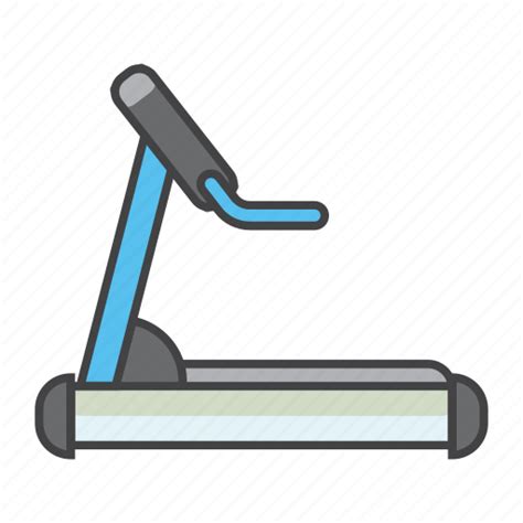 Equipment Exercising Fitness Gym Running Treadmill Icon Download On Iconfinder