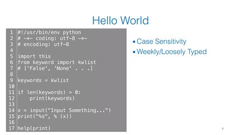 Python Fundamentals Basic Ppt