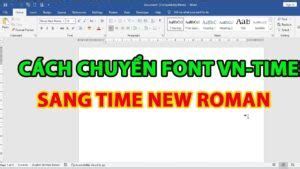 B C Chuy N Font Ch Vni Times Sang Time New Roman