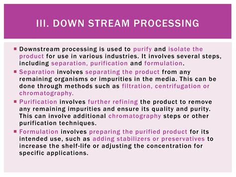 Upstream And Downstream Processing Of Fermentationpptx