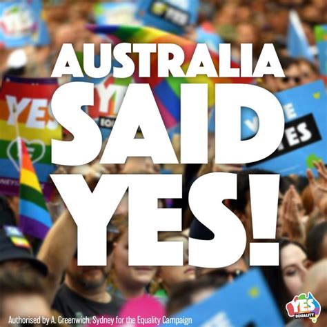 Transgriot Australia Votes Yes For Marriage Equality