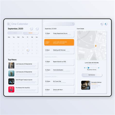 Scheduling App UI On Behance Scheduling App UI On Behance