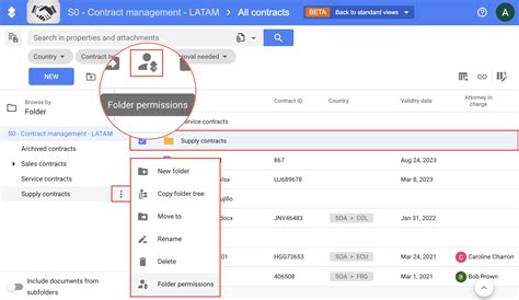 Share Documents And Folders In Secured Folders Aodocs Knowledge Base