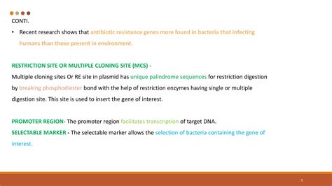 Plasmid And Its Typespptx
