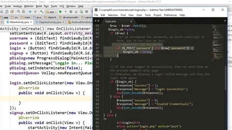 android application php mysql server iii youtube смотреть онлайн