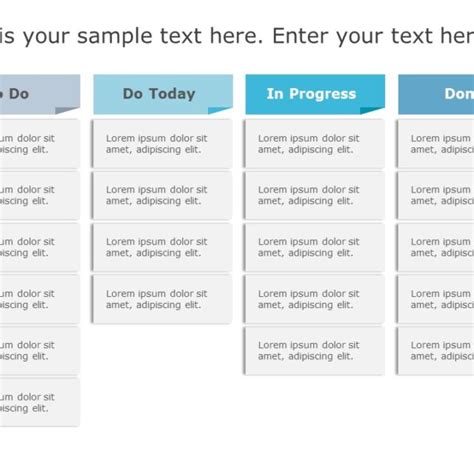 Kanban Board PowerPoint Template