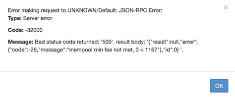 Error Message In Wallet Counterwallet Official Counterparty Forum ARCHIVED