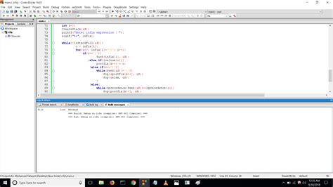 Why My Infix To Postfix Code Using Stack In C Is Not Working Correctly
