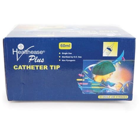 60ml Syringe Catheter Tip 3 Part Latex Free Group Bm Solutions