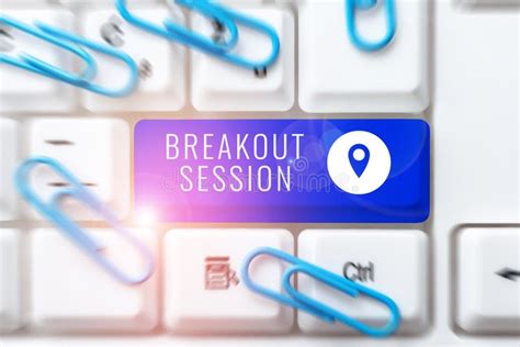 Conceptual Display Breakout Session Business Overview Workshop Discussion Or Presentation On