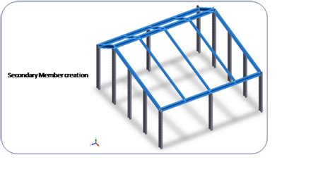Système De Structure Solidworks Éléments Primaires Et Secondaires