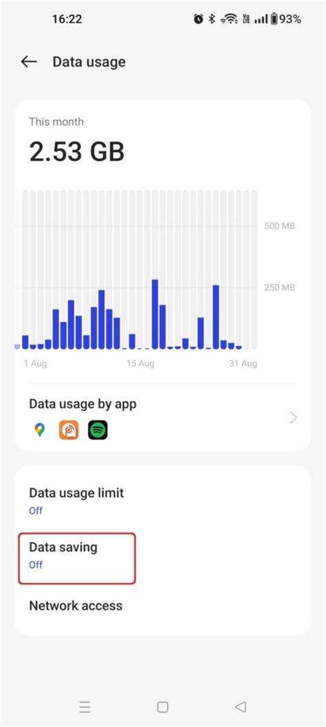 How To Check Data Usage On Your Android Device Android Authority