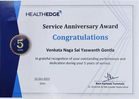 Sai Yaswanth Gontla On Linkedin 5years Healthedge Altruistahealth