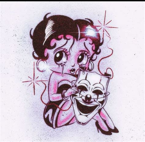 Pin By Bella On Art Project Ideas In 2025 Betty Boop Tattoos Chicano