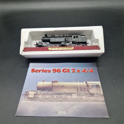 Atlas Editions Db 96 Gt2 4x4 Class Static Locomotive Train Model On