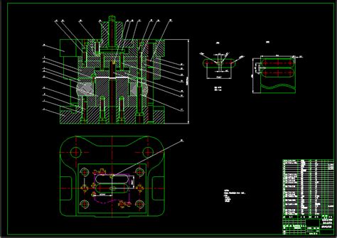 汽车发动机垫片复合模设计 冲压模具【11张cad图纸、说明书全套】 Autocad 2004 模型图纸下载 懒石网