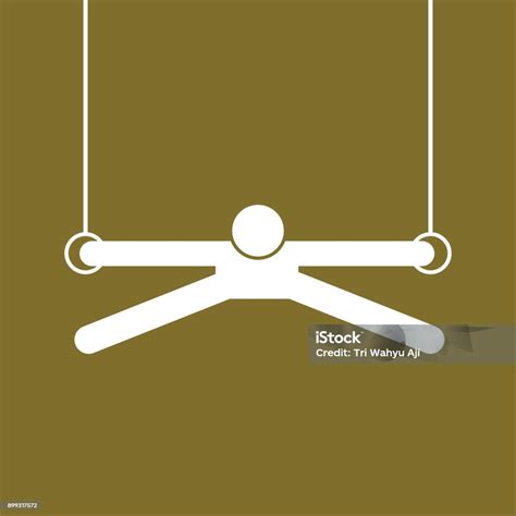 체조 비행 반지 스트레치 스포츠 그림 상징 벡터 일러스트 레이 션 디자인에 대한 스톡 벡터 아트 및 기타 이미지 디자인 벡터 사람들 Istock