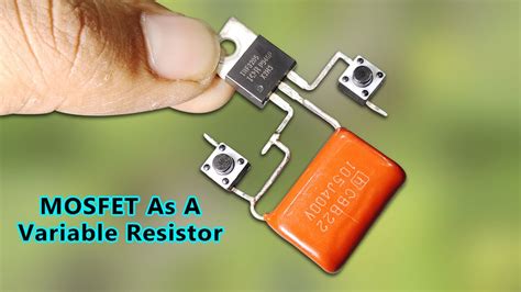 Variable Resistor Using Mosfet At James Foley Blog