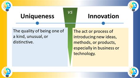 What Is The Difference Between Uniqueness And Innovation Innovations 4 Eu