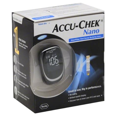 Accu Chek Blood Glucose Monitoring System SmartView 1 Kit Lancets Org