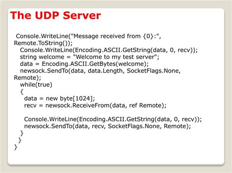 Ppt Connectionless Sockets Powerpoint Presentation Free Download Id3476476