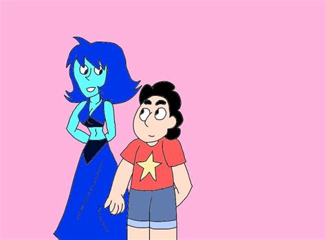 Lapis And Steven In My New Style By Me My Arts Art Disney Characters