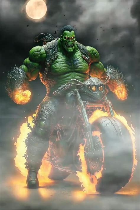 Ghost Rider Hulk Video Marvel Superheroes Art Hulk Art Marvel Art
