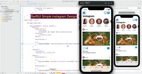 Swiftui Simple Instagram Design Tutorial101
