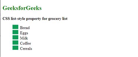 如何使用 CSS 在一个声明中定义所有列表属性 码农参考