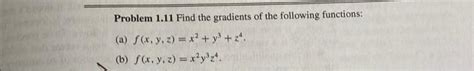 Solved Problem 128 Prove That The Curl Of A Gradient Is