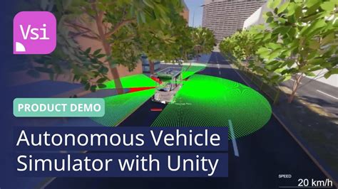 Ptv Vissim Autonomous Vehicle Av Simulator With Unity Youtube