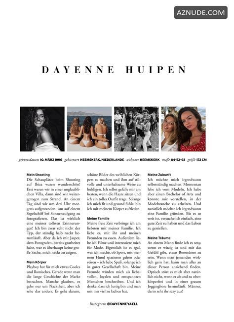 Dayenne Huipen Nude Aznude
